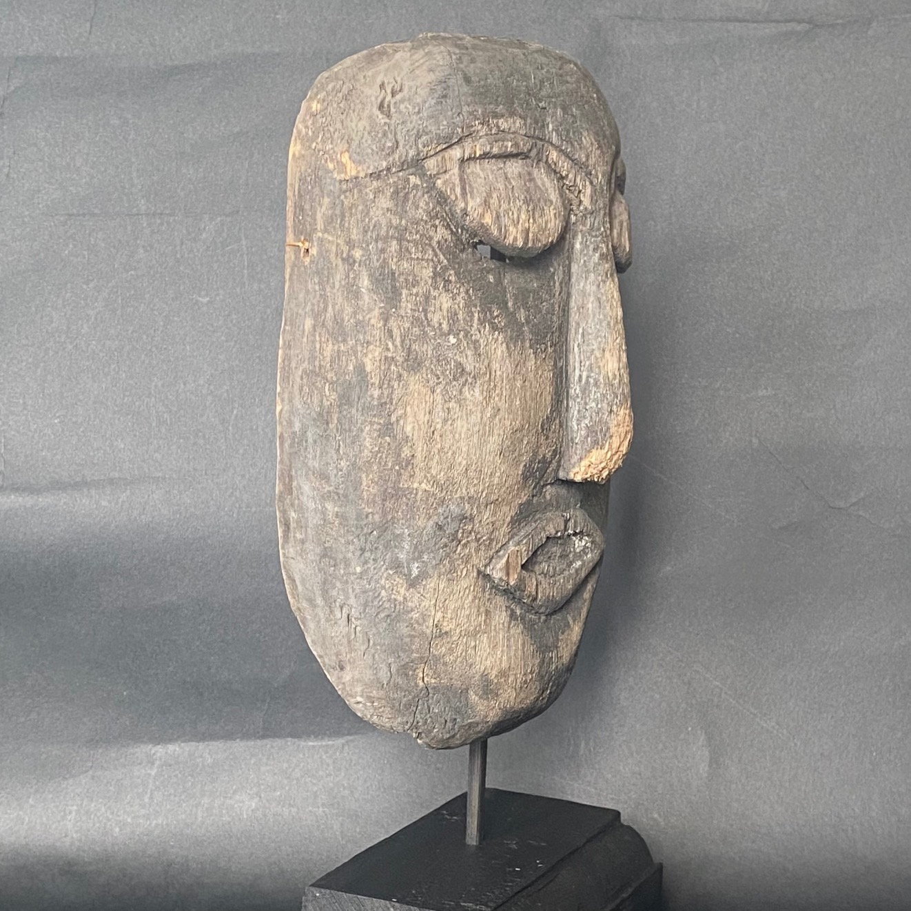 Vintage Wayang Topeng Primitive Carnival Dance Mask Central Java ...