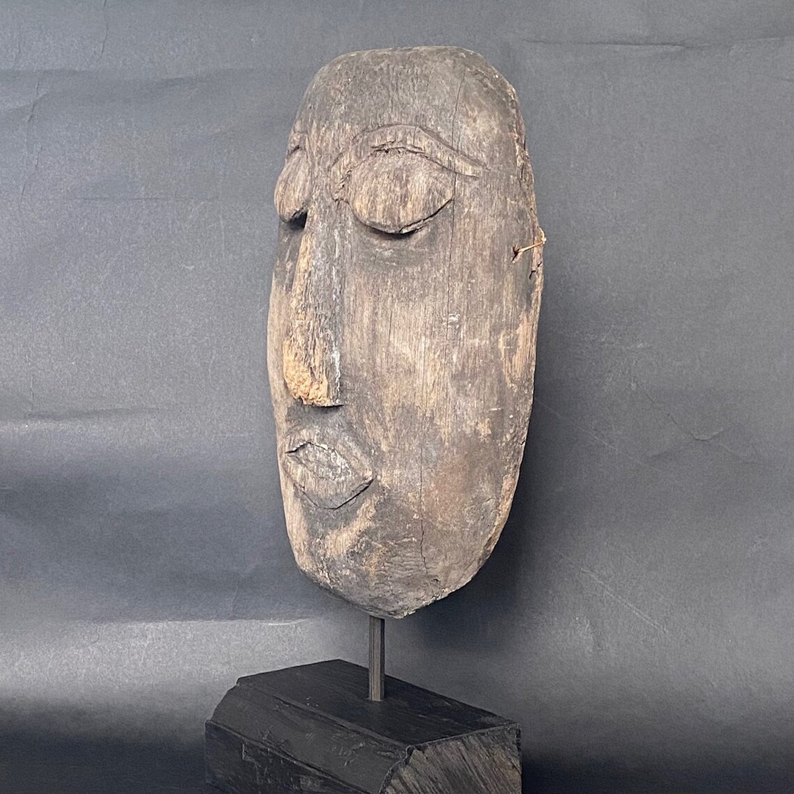 Vintage Wayang Topeng Primitive Carnival Dance Mask Central Java ...