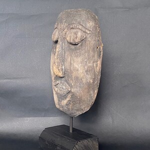 Vintage Wayang Topeng Primitive Carnival Dance Mask Central Java ...