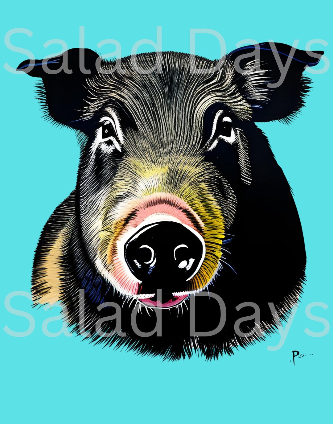 Pig Png 300 Dpi 3 Sizes - Etsy