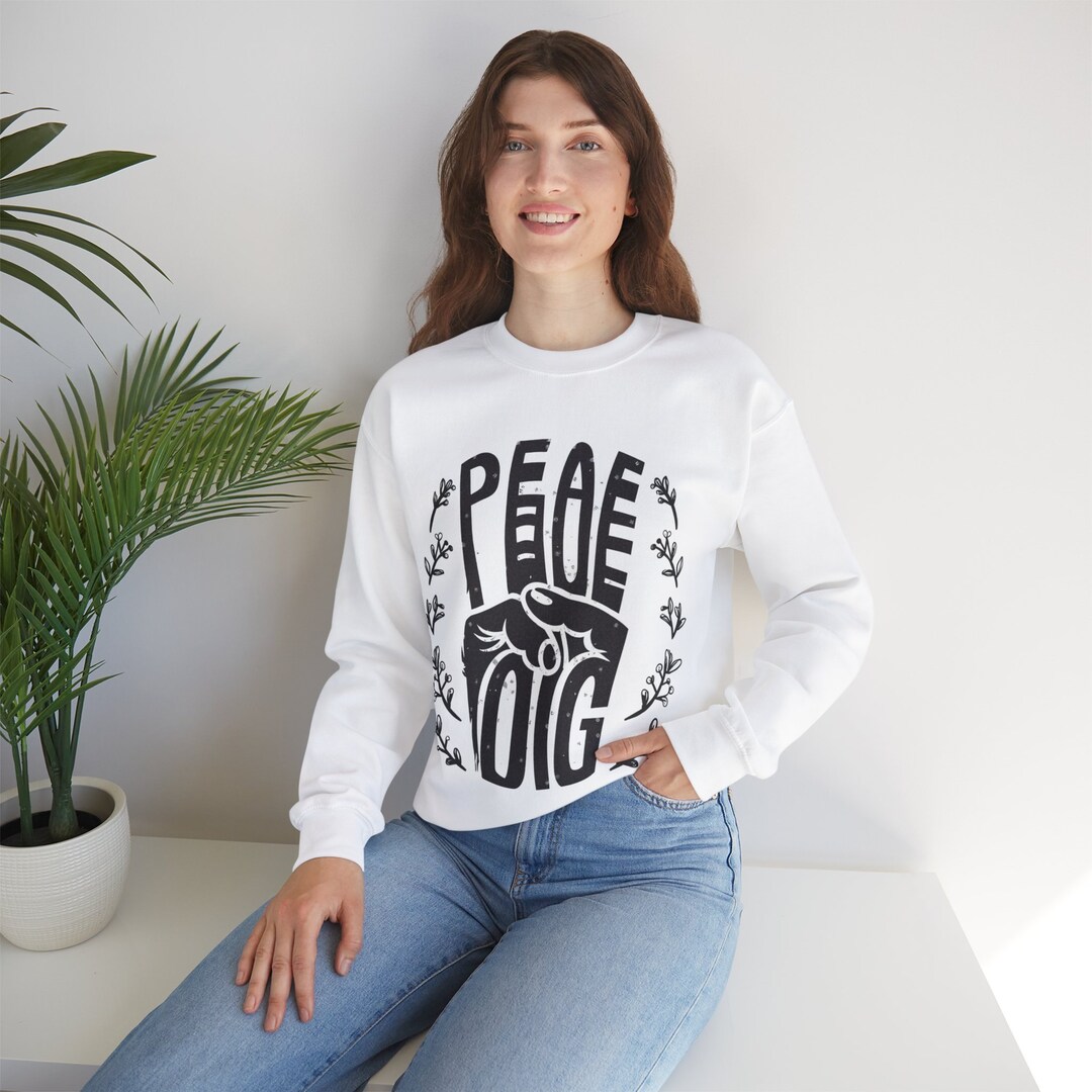 Simple Peace Tee Minimalist Peace on Earth Shirt ,world Peace Shirt ...