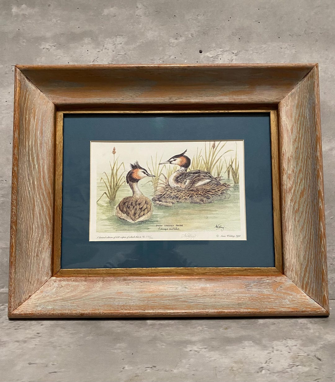 Limited Edition Pint by Anne Wilding Framed Artwork - Etsy