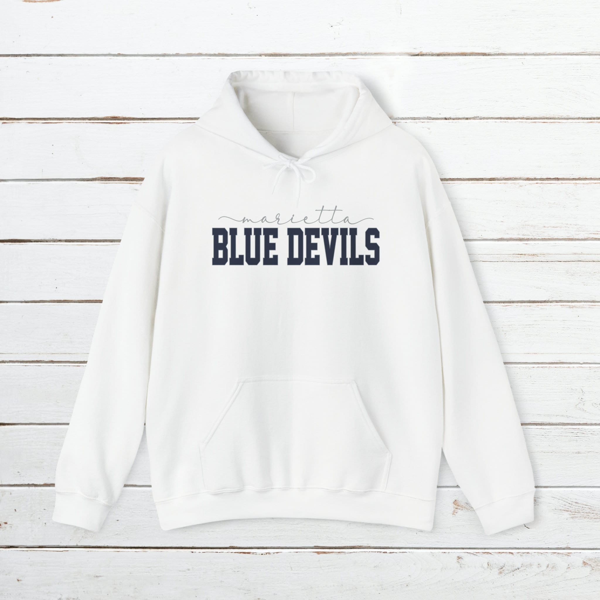 Marietta Blue Devils Hoodie | Marietta High School Sweatshirt ...