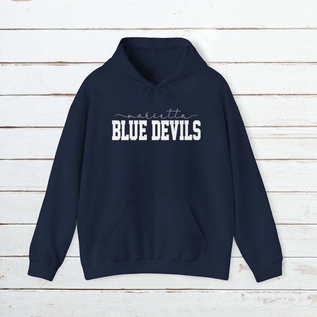 Marietta Blue Devils Hoodie | Marietta High School Sweatshirt ...
