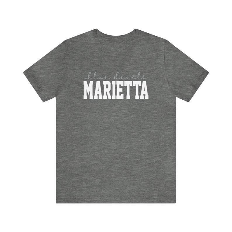 Marietta Blue Devils T-shirt | Marietta High School Shirt | Marietta ...