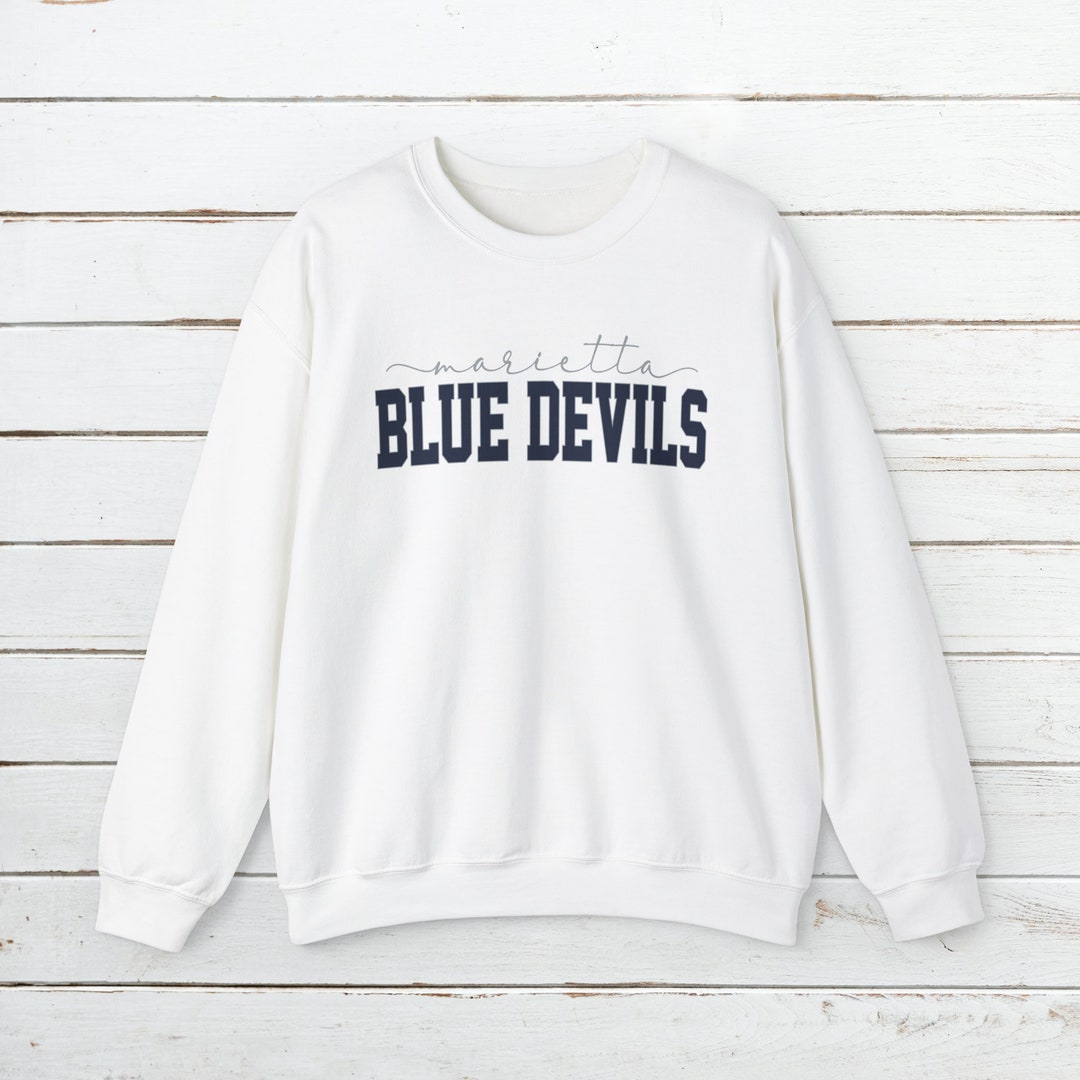 Marietta Blue Devils Sweatshirt | Marietta High School Sweatshirt ...