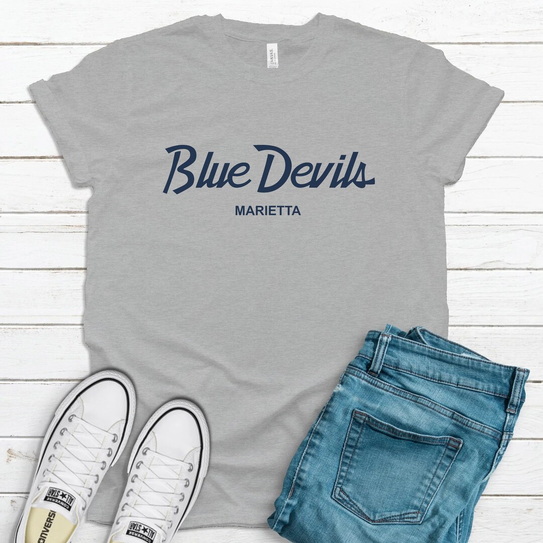 Marietta Blue Devils T-shirt Marietta High School Shirt Marietta ...
