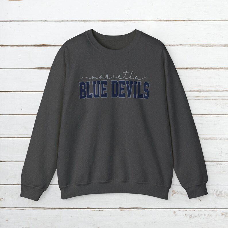 Marietta Blue Devils Sweatshirt | Marietta High School Sweatshirt ...