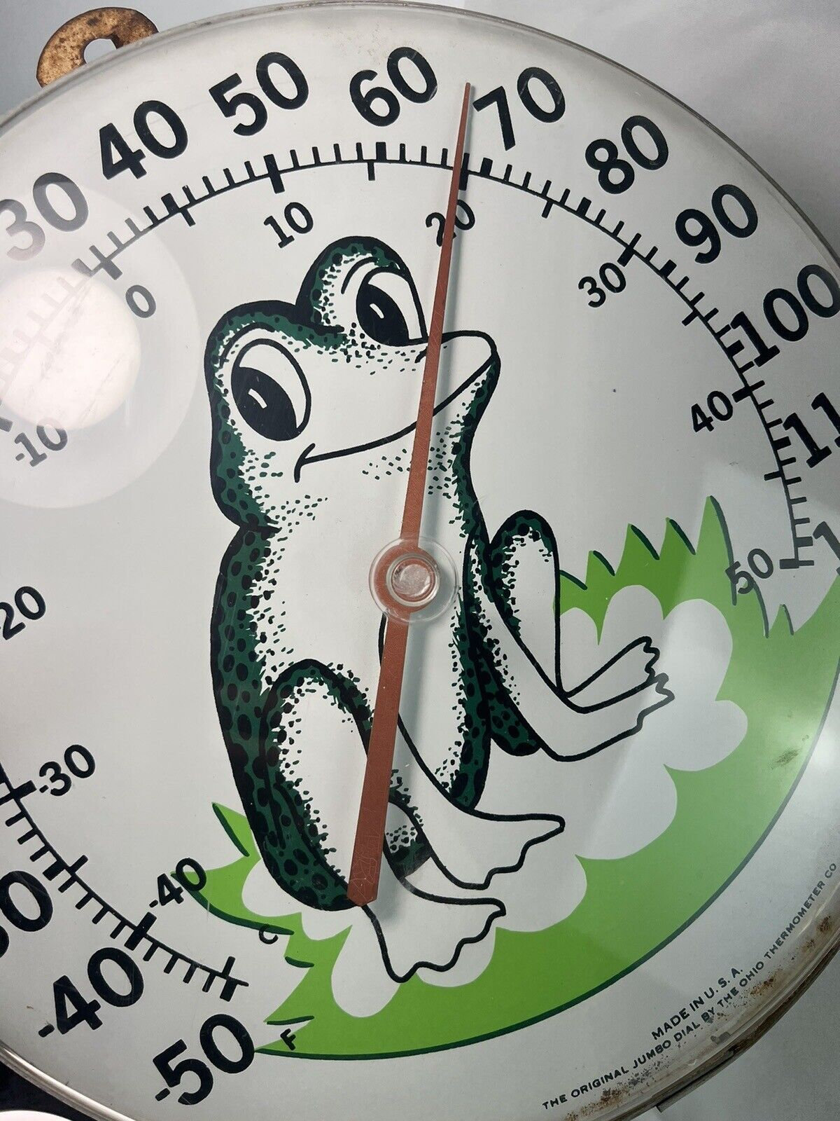 HTF Vintage FROG Thermometer the Original Jumbo Dial Ohio - Etsy