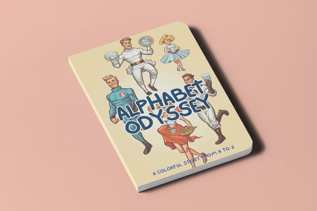 Alphabet Odyssey Coloring Book ABC Coloring Book First ABC - Etsy
