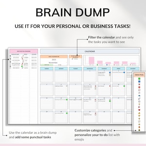 To Do List Tracker Task Planner Excel Google Sheets Template ...