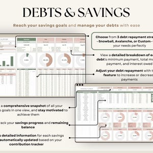 Ultimate Annual Budget Spreadsheet Excel Google Sheets Budget Template ...