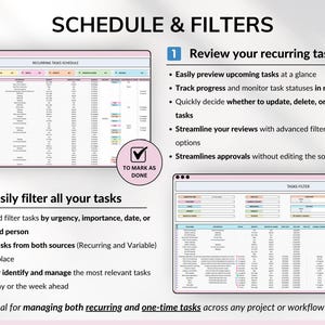 Task Tracker Spreadsheet Template Google Sheets Digital To-do List ...