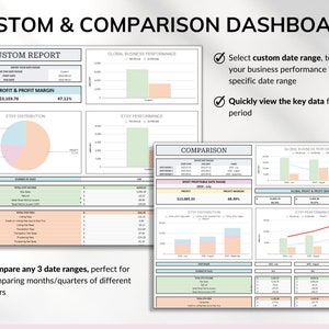Etsy Seller Bookkeeping Spreadsheet POD Small Business Planner Income ...
