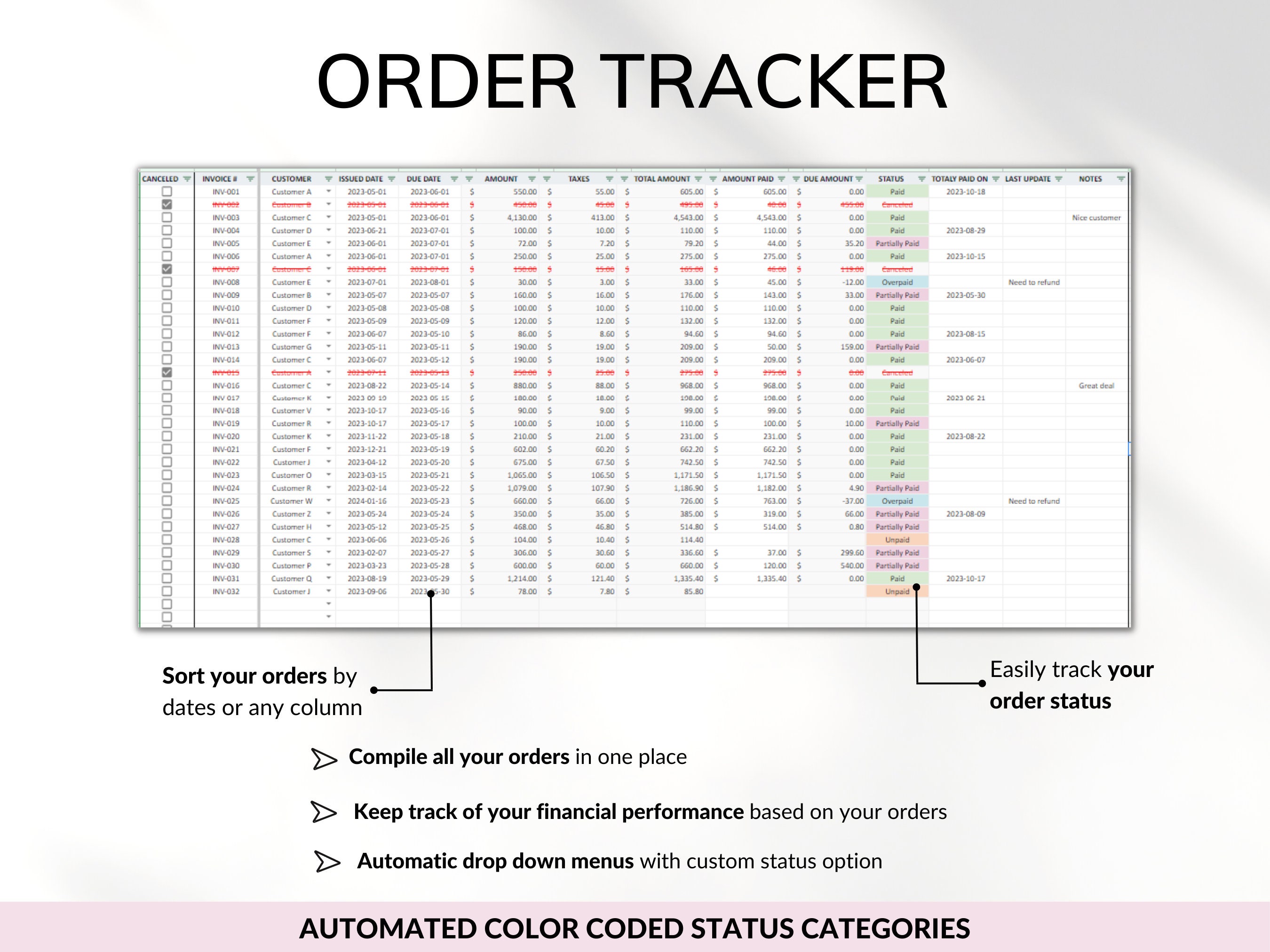 Small Business Tracker Spreadsheet Google Sheets Excel Inventory ... Small Business Tracker Spreadsheet Google Sheets Excel Inventory ...