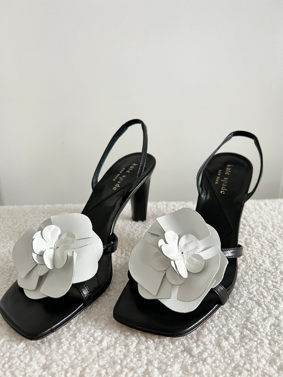 Vintage Kate Spade Flower Sandals - Etsy
