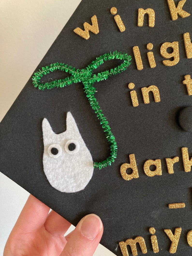 Studio Ghibli Themed Graduation Cap - Etsy