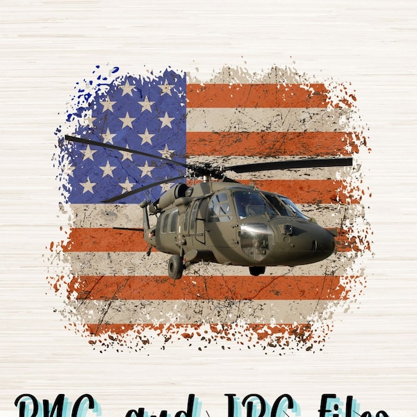 American Flag Blackhawk Sticker - Etsy