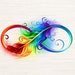 Infinity Symbol With Butterfly Png Bundle | Digital Download | Pod ...