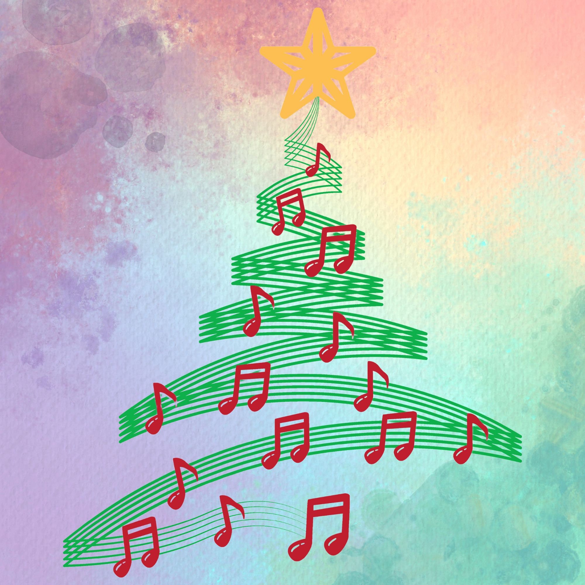 Christmas Music Note PNG Digital Download Musician Png Choir ...