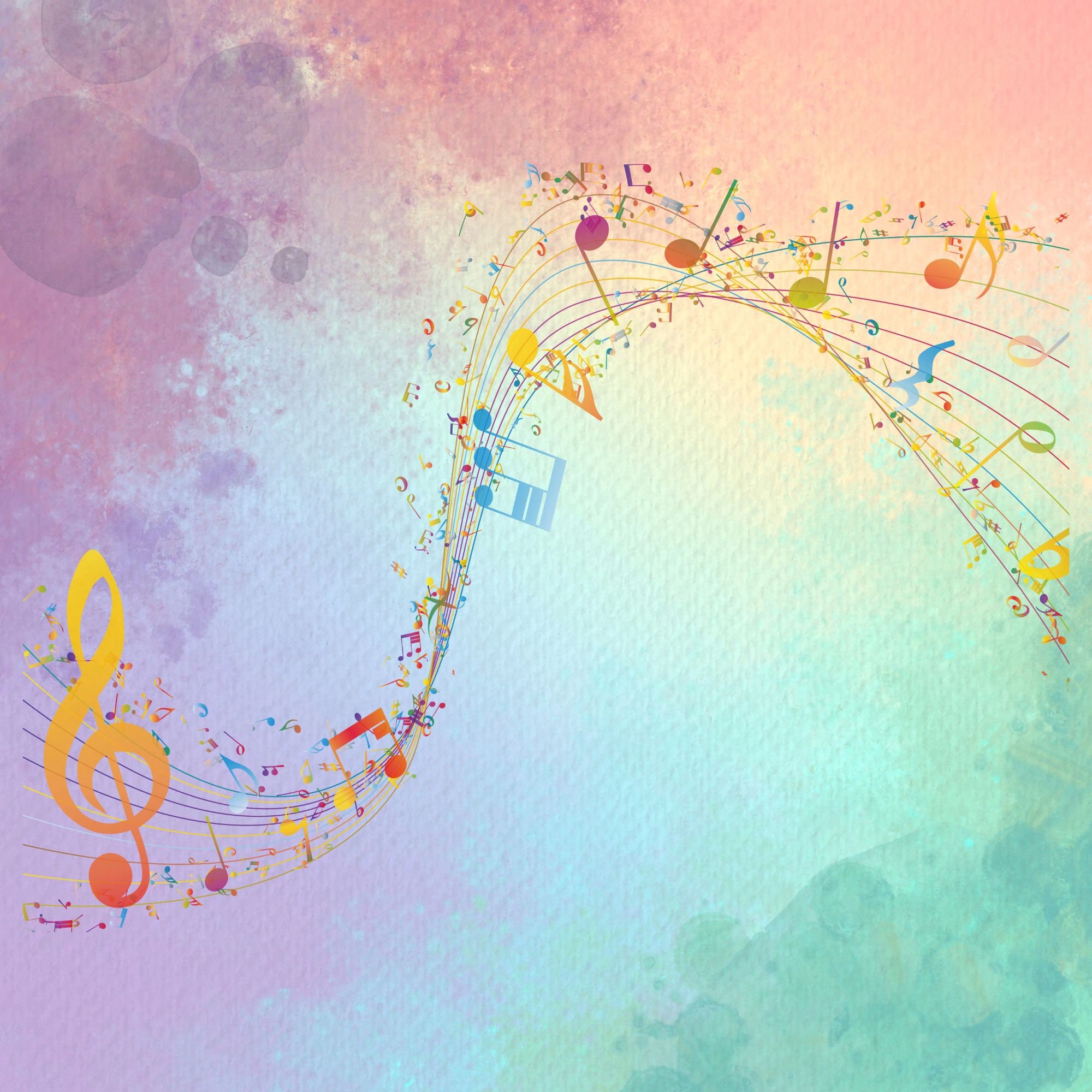 Music Note Artwork PNG | Digital Download | Musician Png | Choir ...