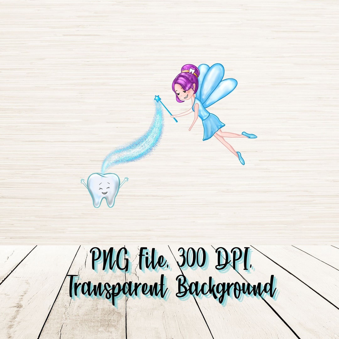 Tooth Fairy Art PNG | Digital Download | Kids Sublimation | Mythical ...