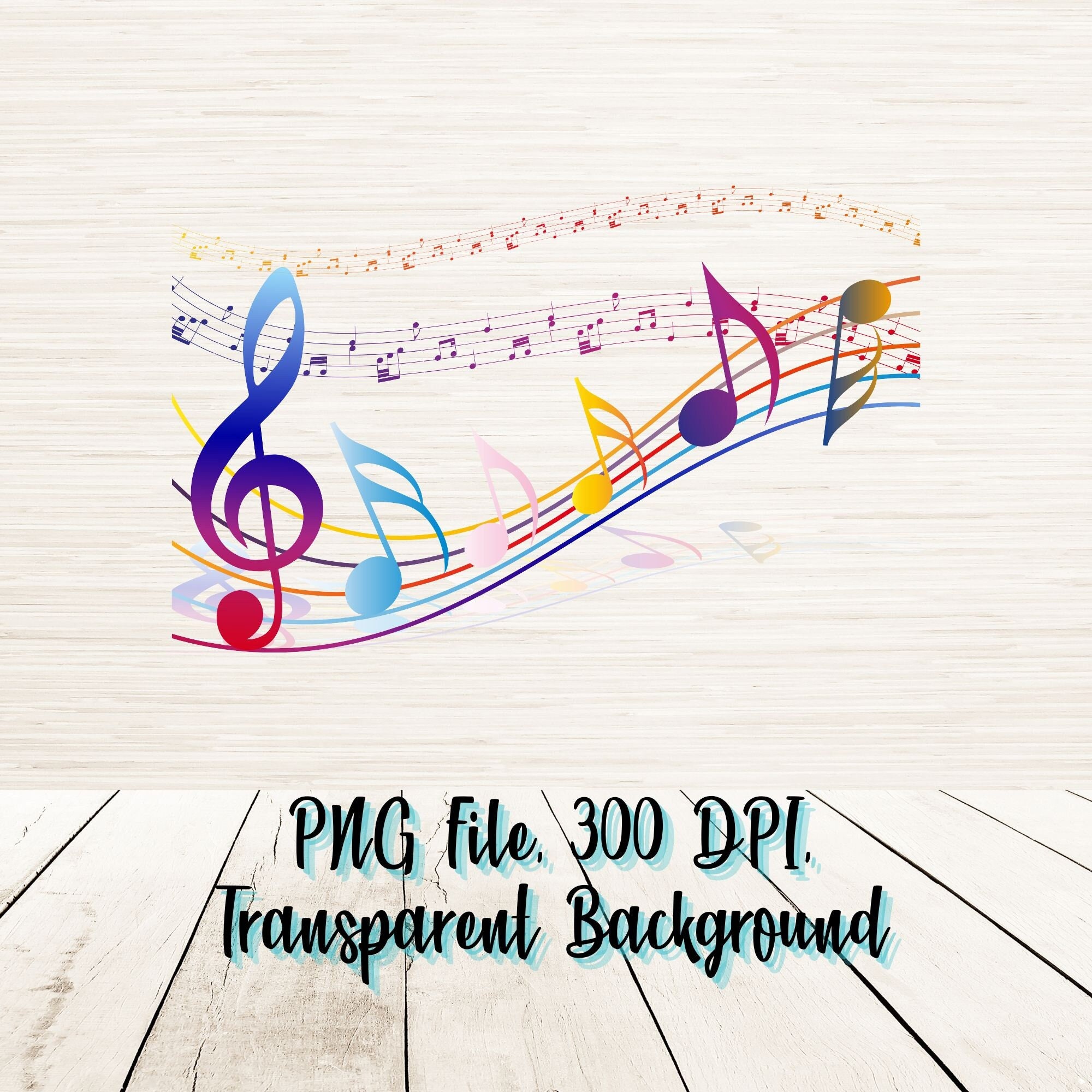 Music Note Artwork PNG Digital Download Musician Png - Etsy