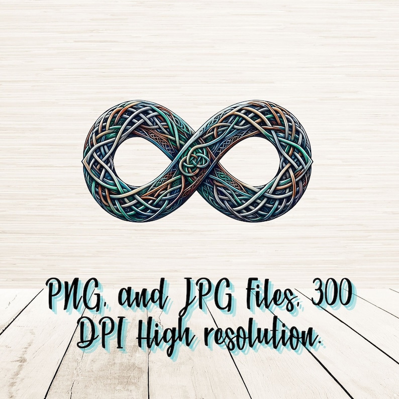 Celtic Infinity Symbol Png JPG File, Instant Digital Download, Pod ...