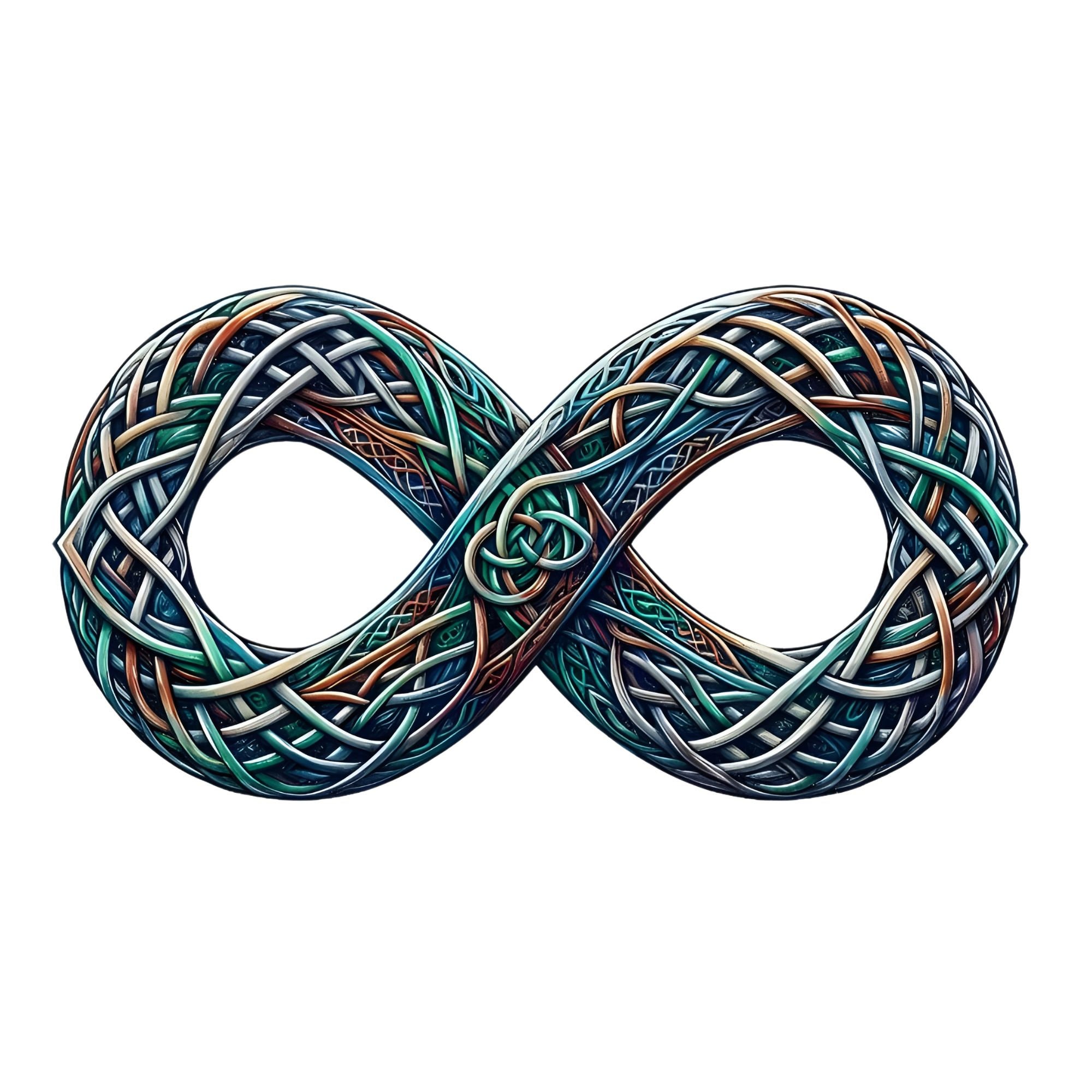 Celtic Infinity Symbol Png JPG File, Instant Digital Download, Pod Allowed, Colorful T Shirt ...