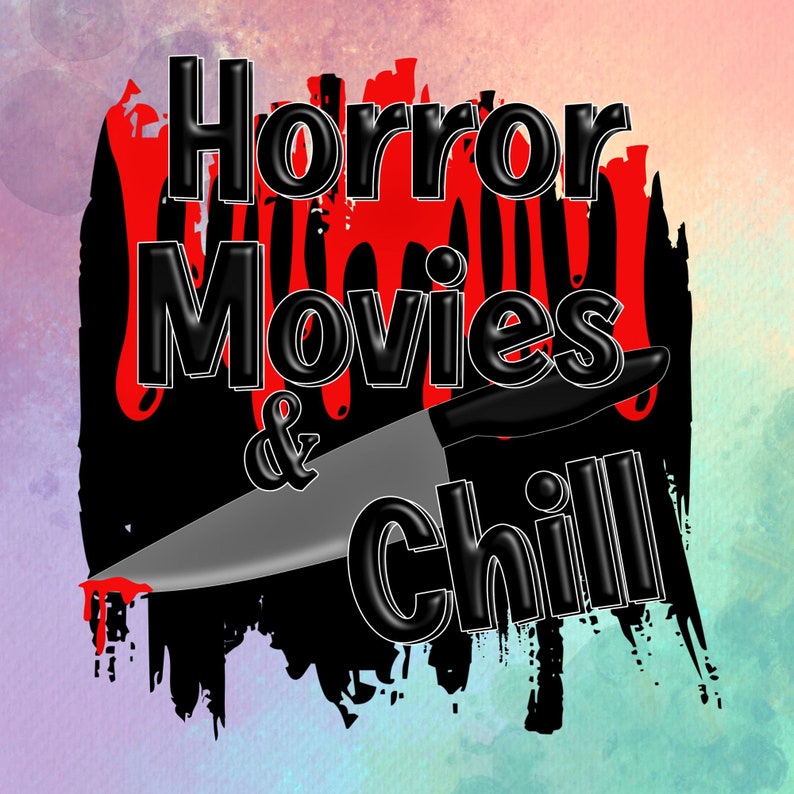 Horror Movie Artwork Png Instant Digital Download Pod - Etsy
