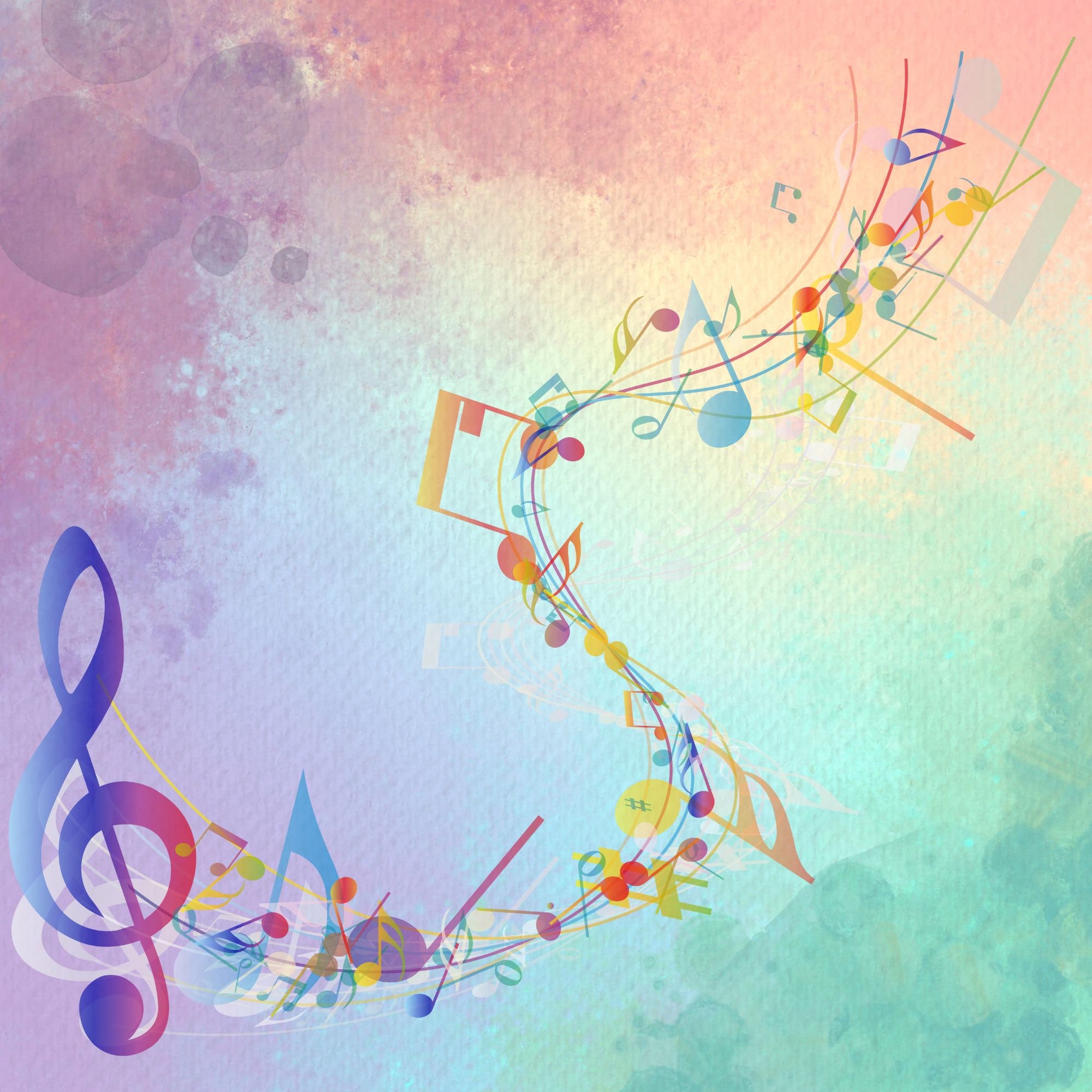 Music Note Artwork PNG Digital Download Musician Png Choir Sublimation ...
