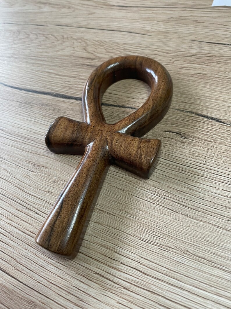 Egyptian Ankh | Wooden Ankh | Protection Home Decor | Handmade | Gift ...
