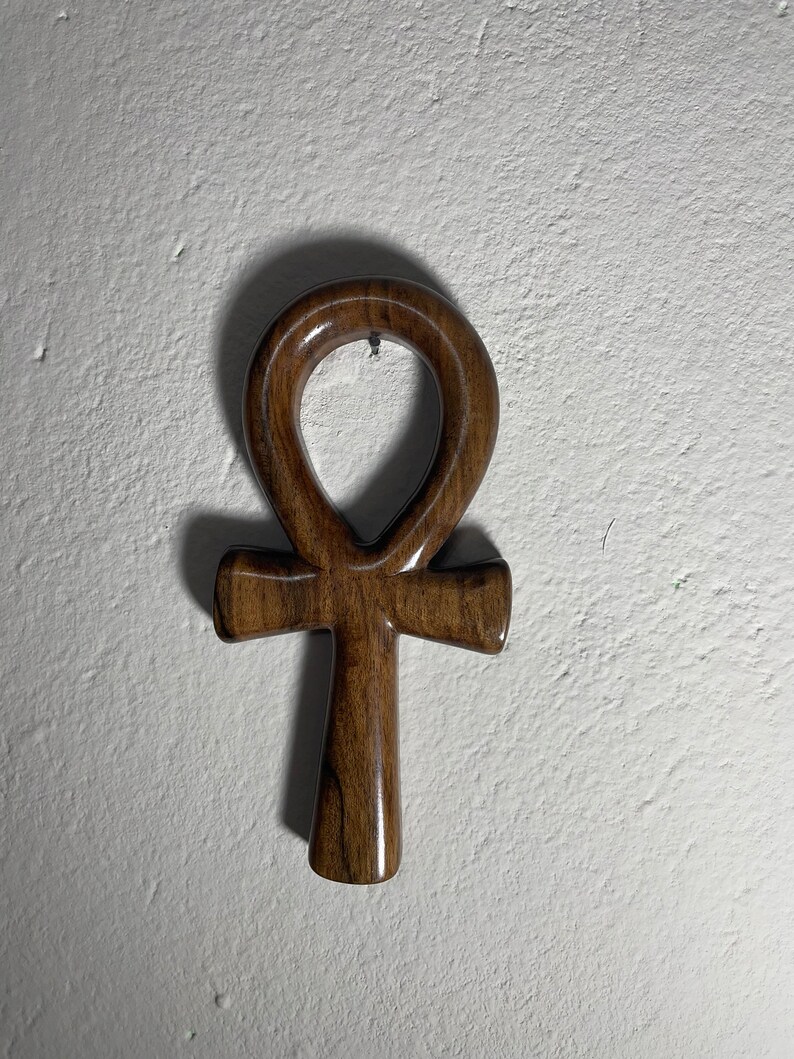 Egyptian Ankh | Wooden Ankh | Protection Home Decor | Handmade | Gift ...