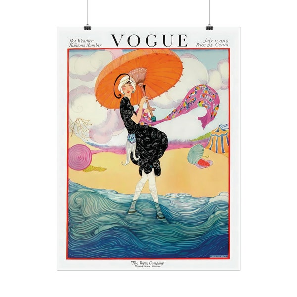 Vogue Poster - Etsy