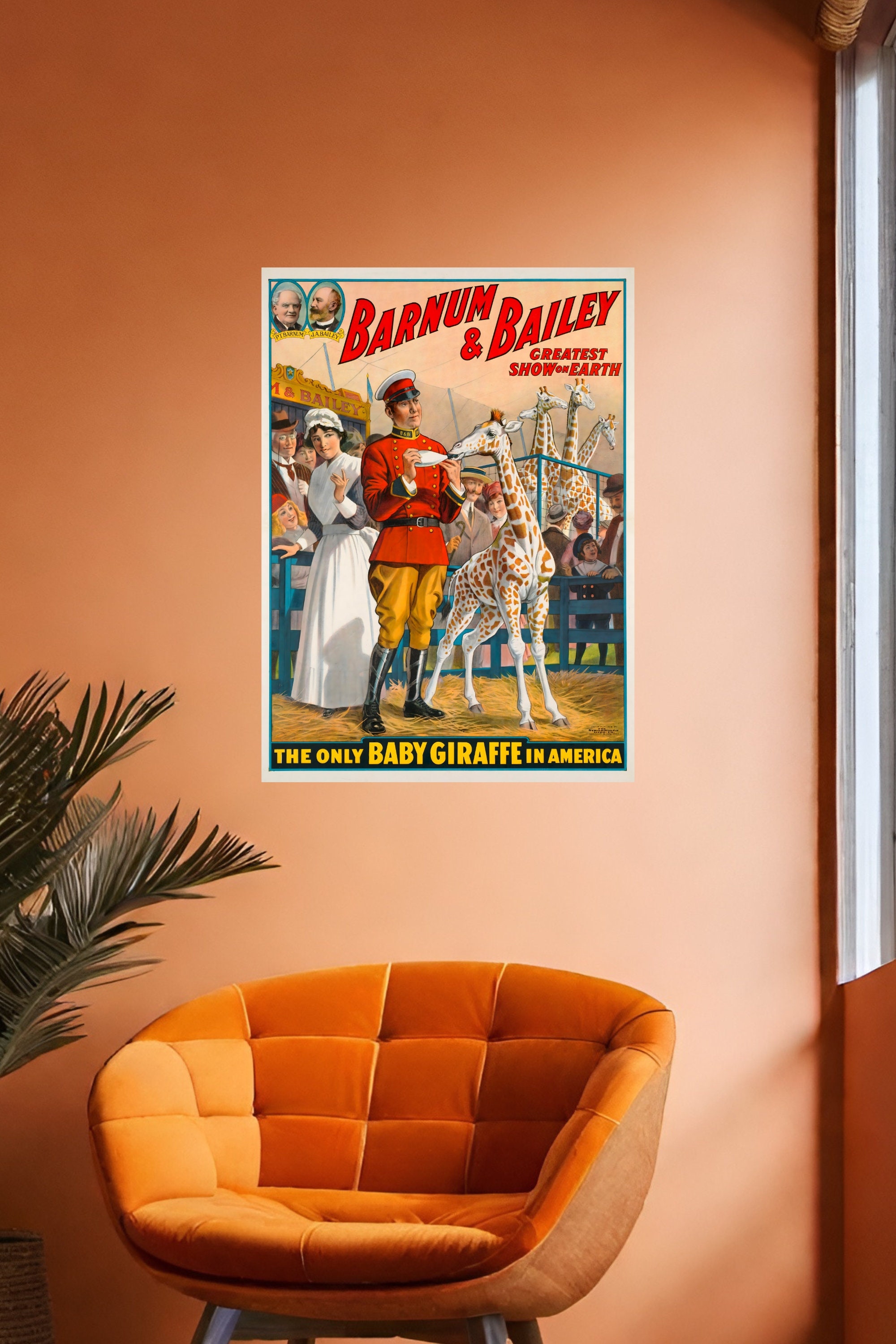 Vintage 1916 Barnum and Bailey Circus Poster Reproduction - Etsy