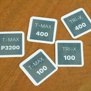 Film Stock Reminders, Box Tabs, Memo, Inserts, Cards - Durable and ...