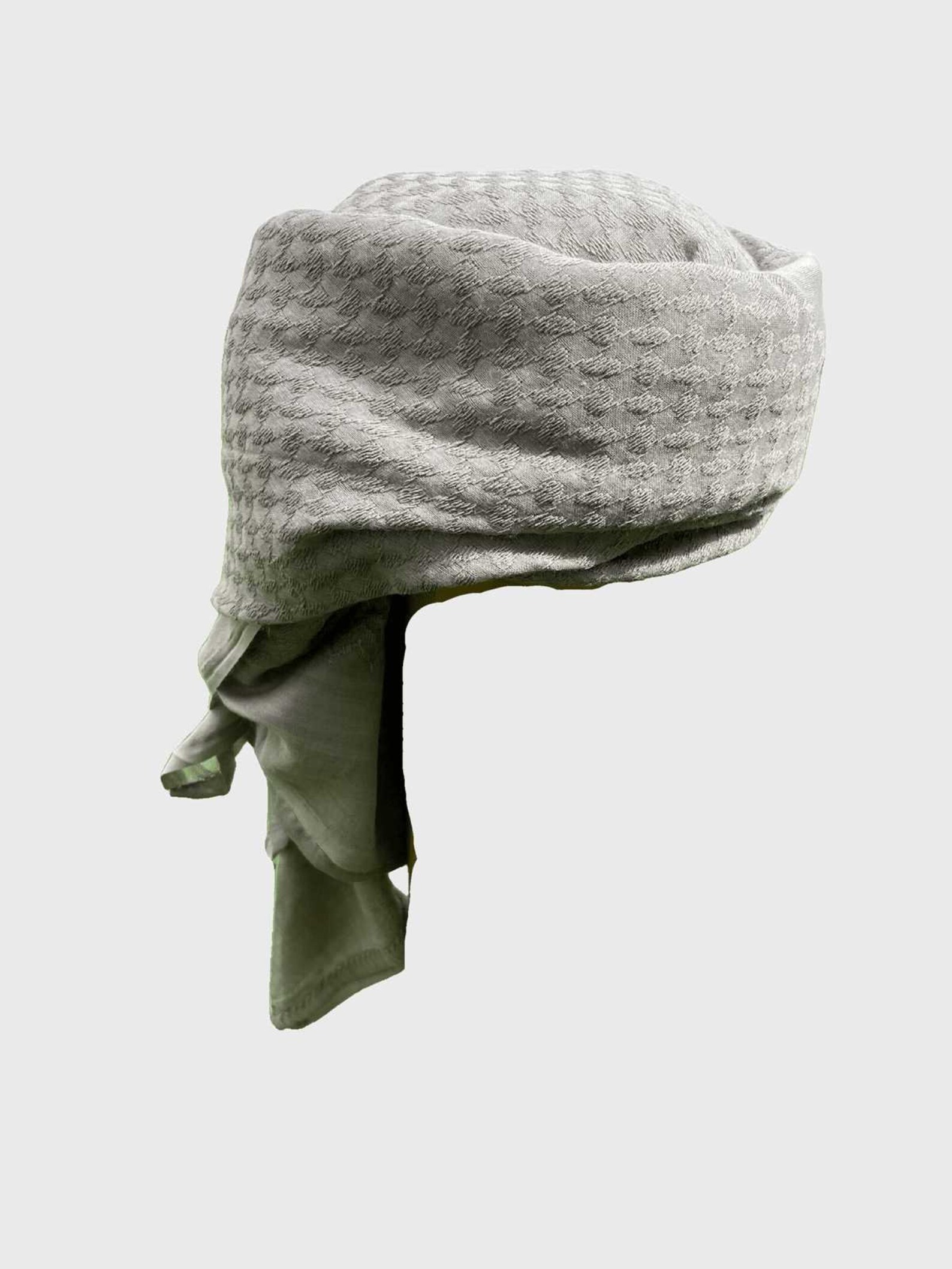 Mens Ready Grey Latte Arab Hat Shemagh Keffiyeh - Etsy