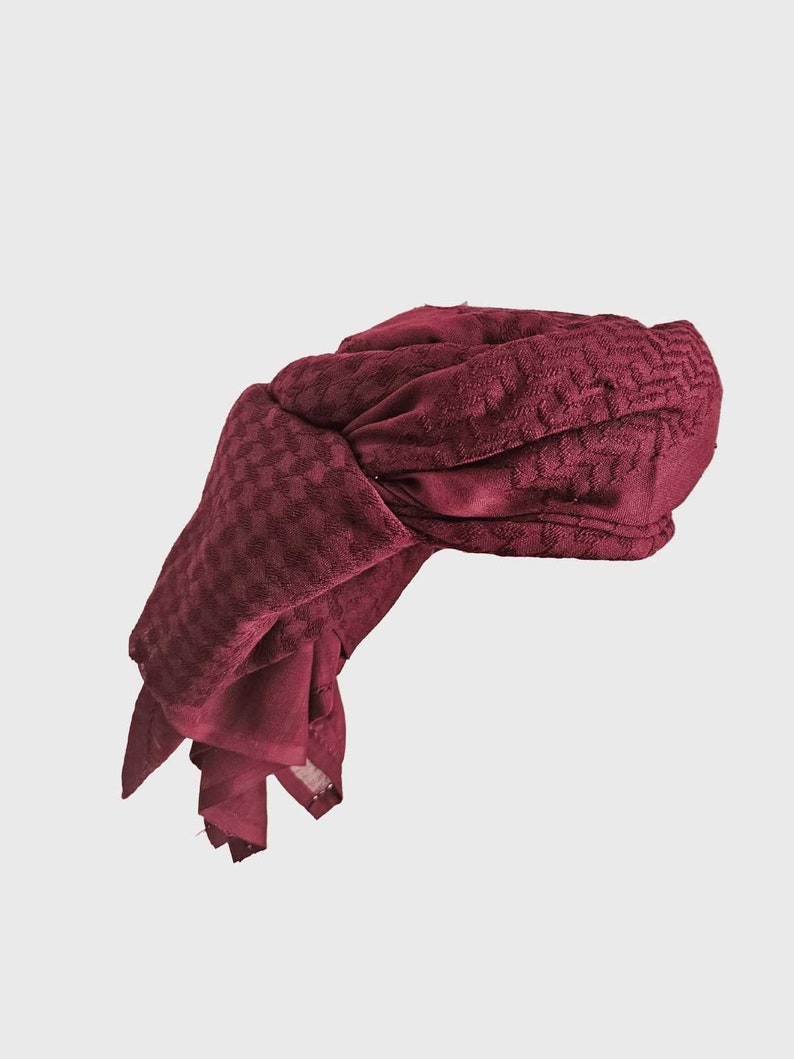 Mens Ready Made Red Arab Hat Shemagh - Etsy