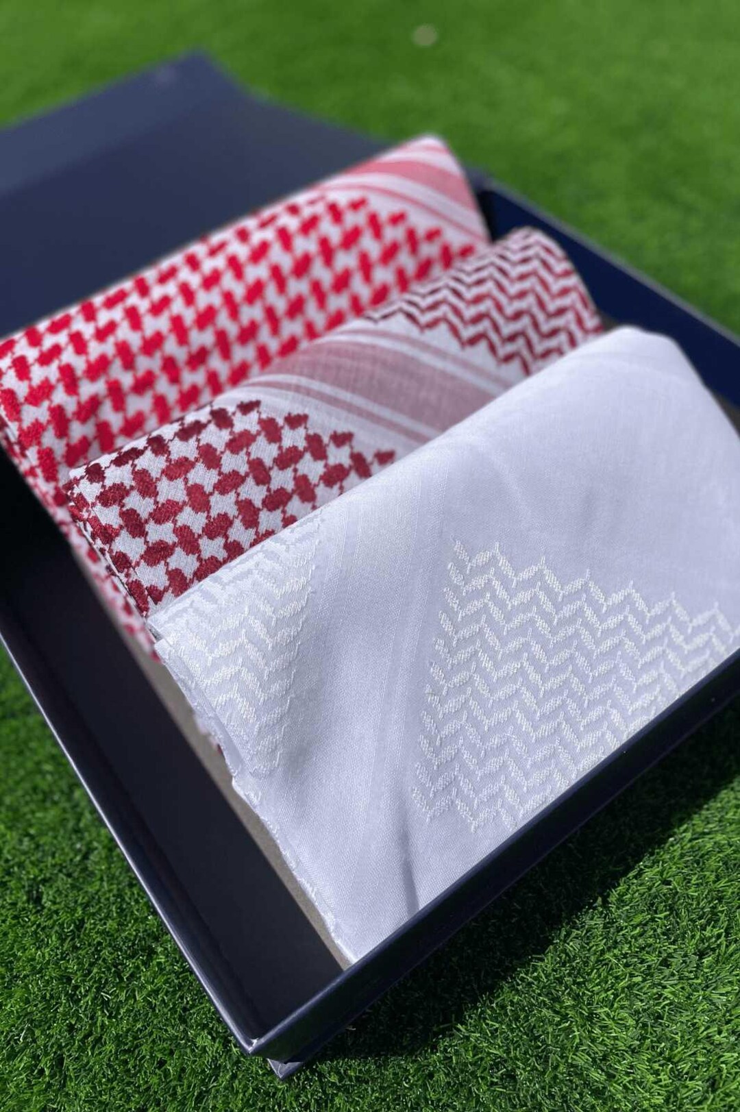 Classic 3 Piece Premium Keffiyeh Scarf Set Unisex - Etsy