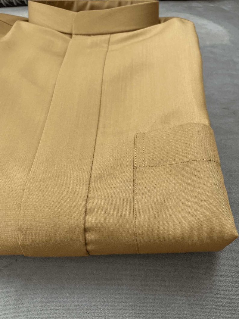 Mens Ready Made Golden Kuwaiti Thobe - Etsy