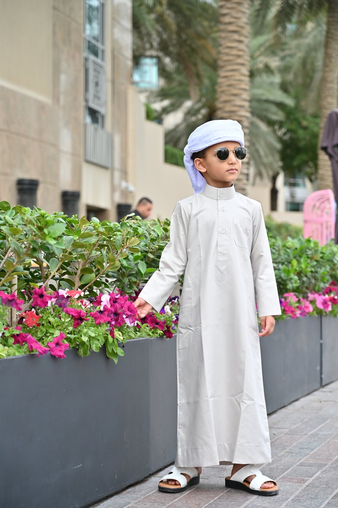 Latte Saudi Boys Jubba Thobes Jubbah Jubba Thawb Kandora Dishdasha ...
