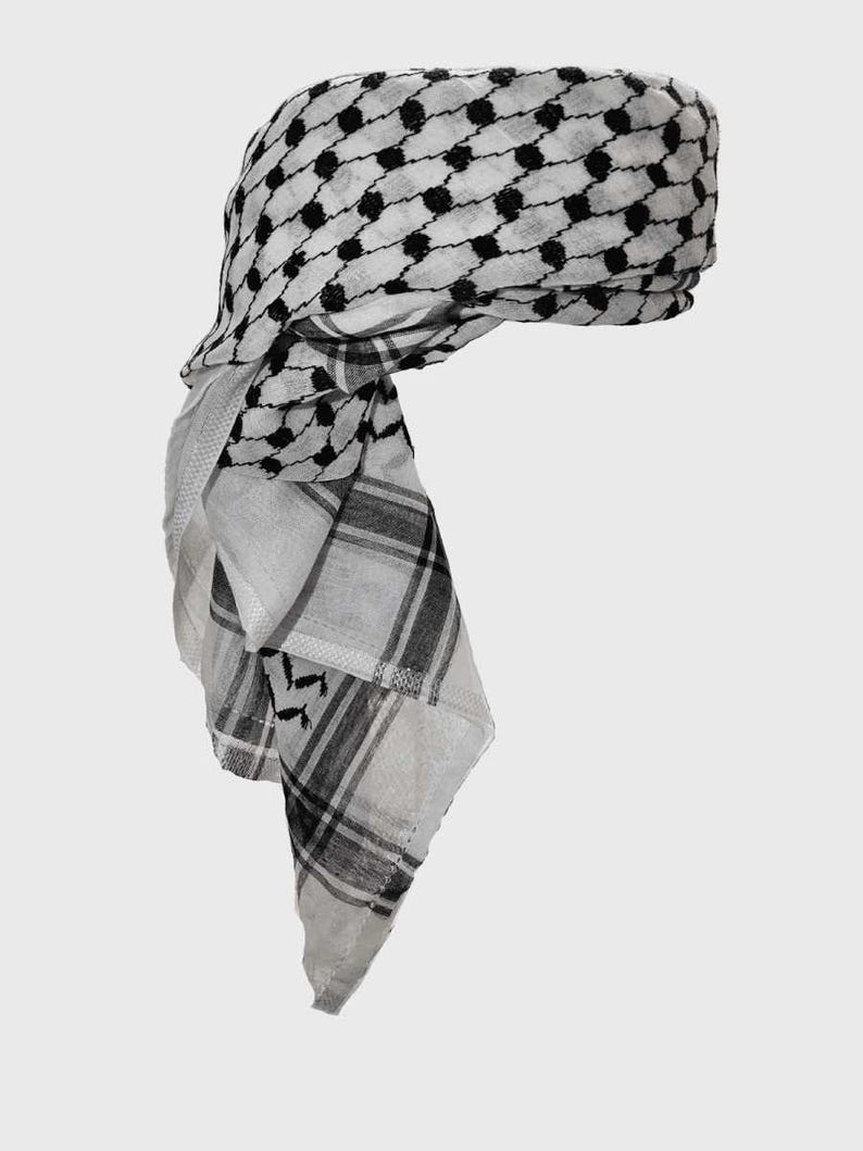 Mens & Kids Adjustable Ready Made Arab Hat Shemagh Keffiyeh Wrap (23 ...