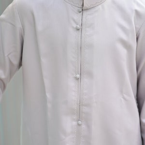 Light Grey Bahraini Baby Jubba Thobes Jubbah Jubba Thawb Kandora ...