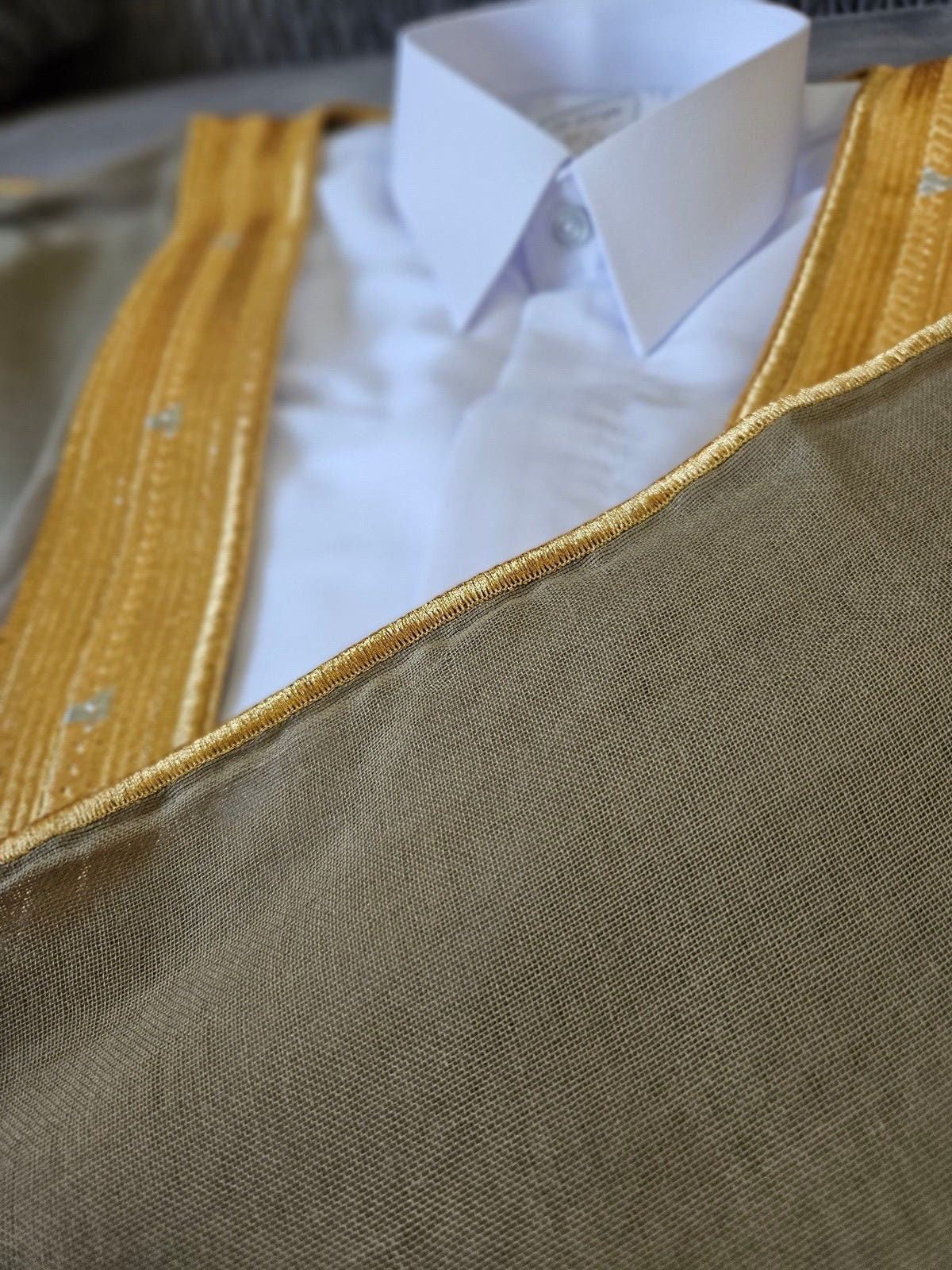 Mens Qatari Thobe 5 Pcs Set (white Shemagh) - Etsy