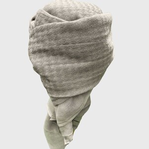 Mens Ready Grey Latte Arab Hat Shemagh Keffiyeh - Etsy