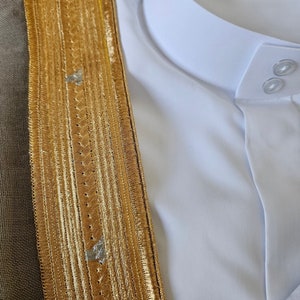 Mens Saudi Thobe 3 Pcs Set - Etsy