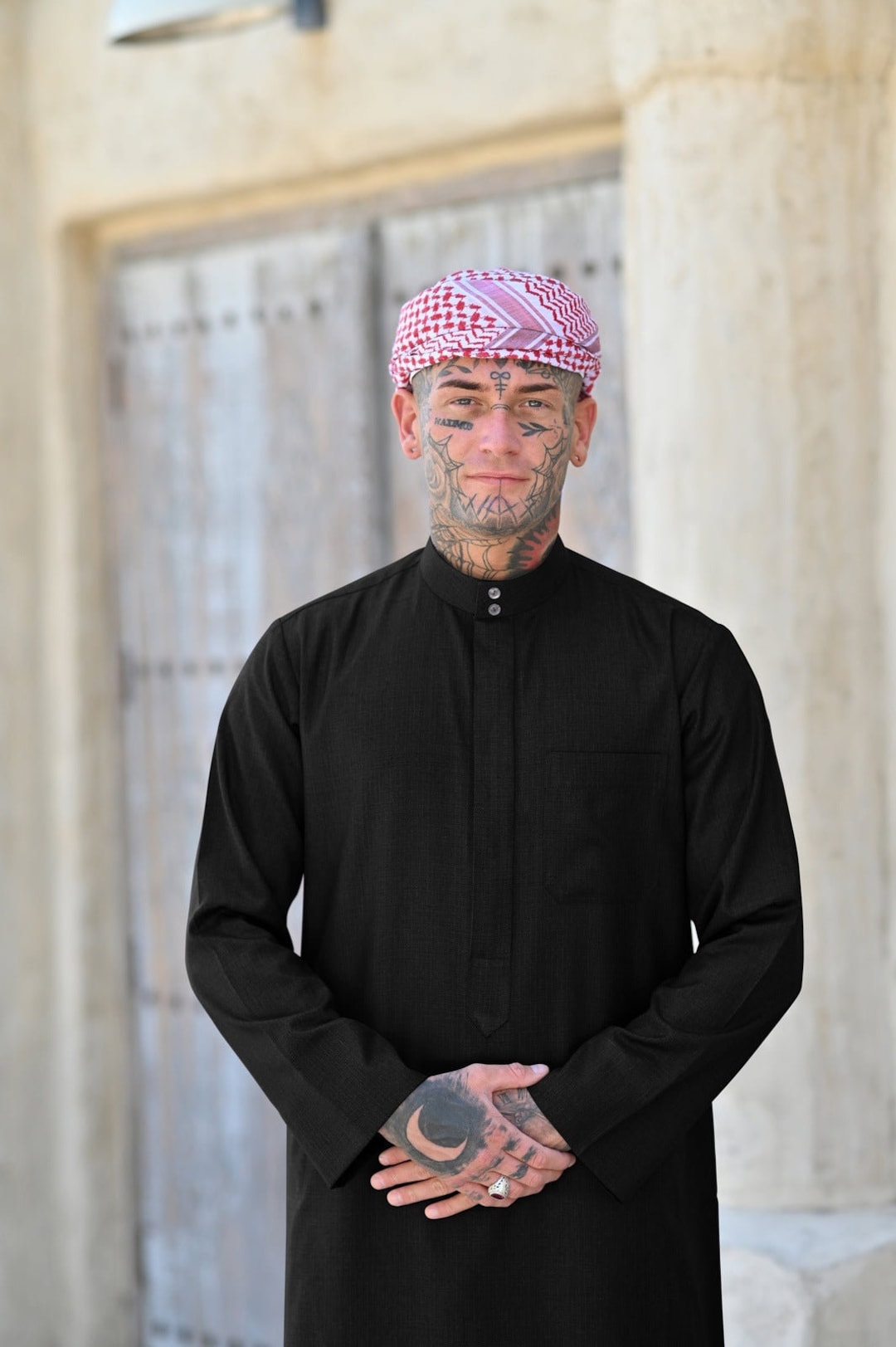 Mens Black Saudi Thobe, Kondura, Jubba for Men, Mens Thobe - Etsy