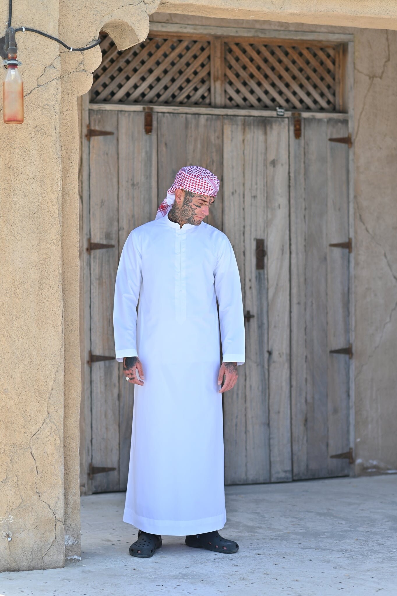 Mens Pure White Bahraini Thobe - Etsy