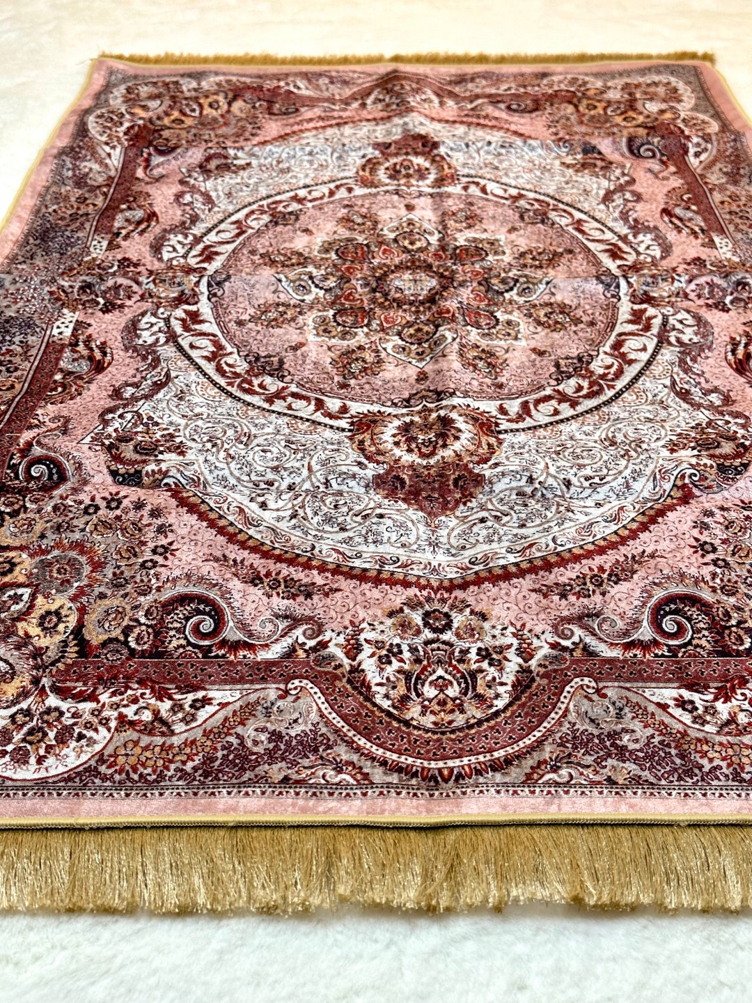 Muslim Prayer Rug Set Ramadan Gift Wedding Gift Eid Gift Hajj Umrah ...