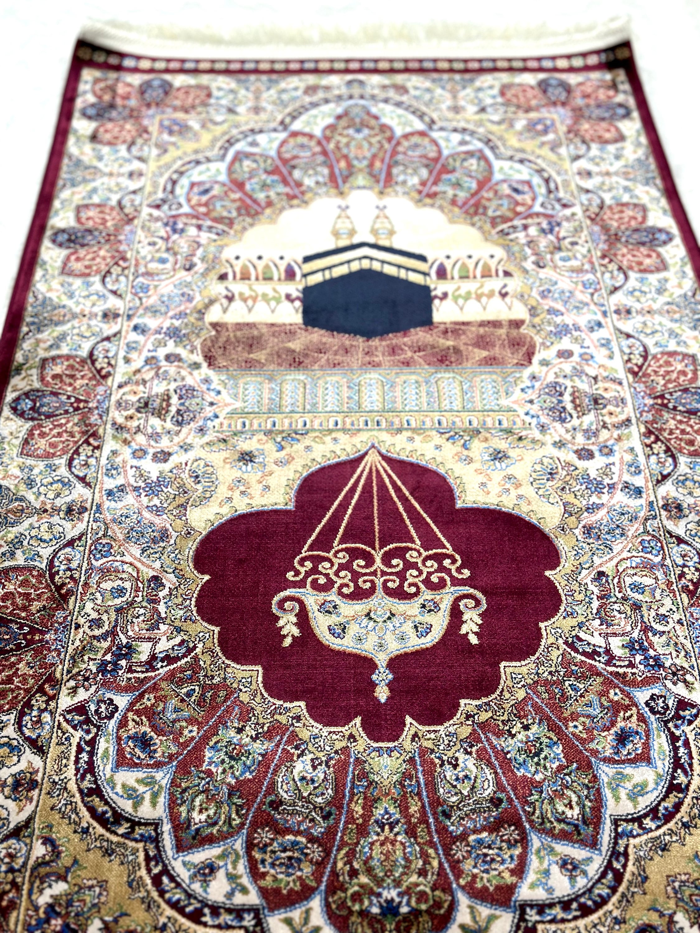 Premium Quality Luxury Prayer Mat Rug Silk Soft Large Comfortable ...